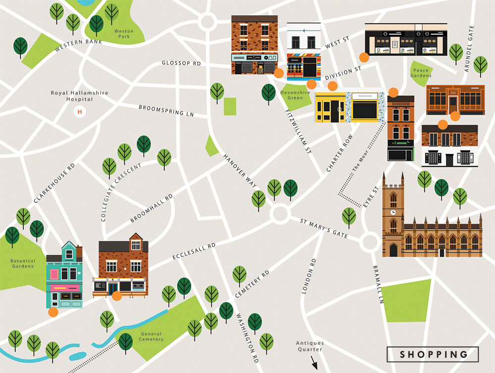 Sheffield Hallam maps - - - - Sarah Abbott